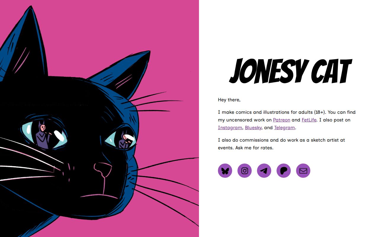 Jonesy Cat